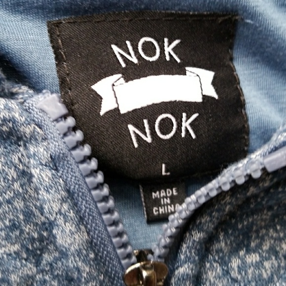 Nok Nok | Jackets & Coats | Nok Nok A Varsity Style Quilted Zippered ...